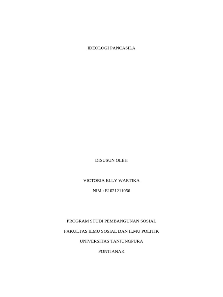 Victoria Elly Wartika E1021211056 | PDF