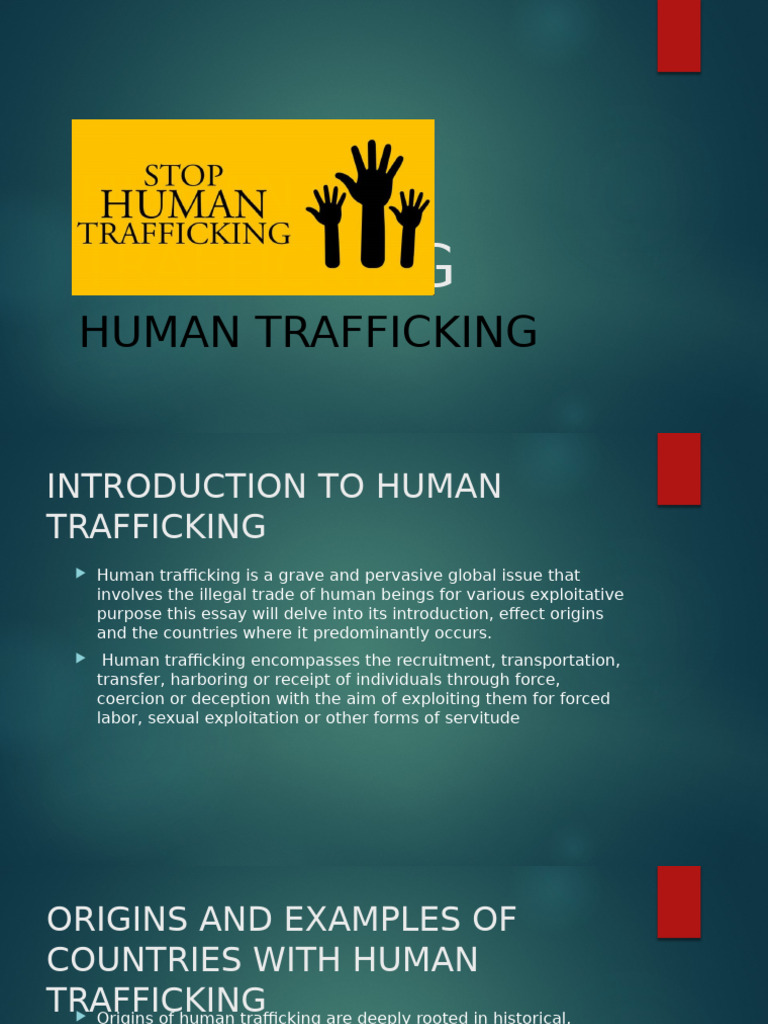 Human Trafficking | PDF