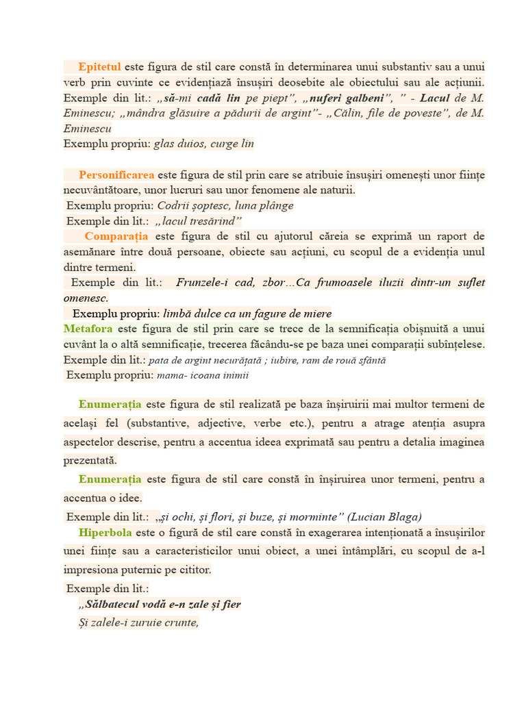 Figuri de Stil | PDF
