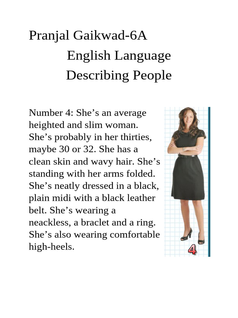 Pranjal Gaikwad Advertisement of Candies and Describing People Worksheet | PDF