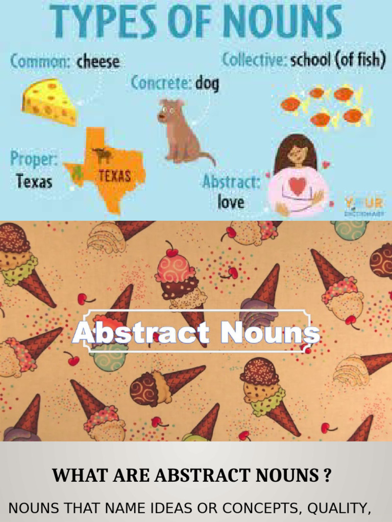 English Language Nouns PPT For Explaination | PDF