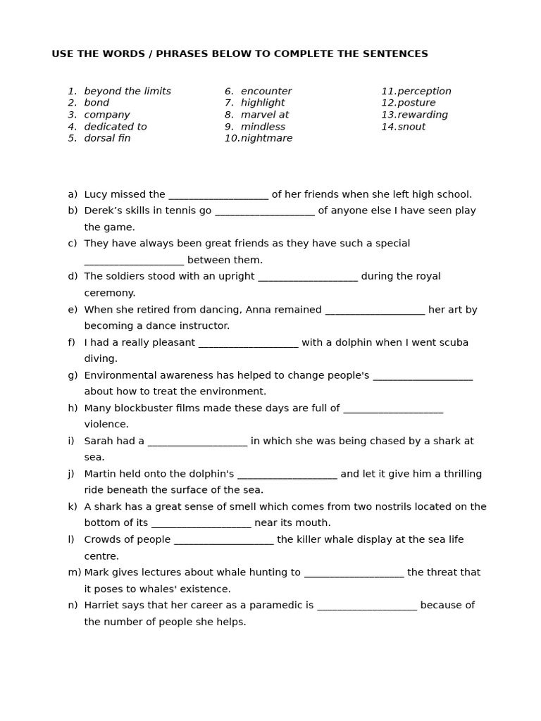 On Screen B2+ Module 1 - Reading and Vocabulary | PDF