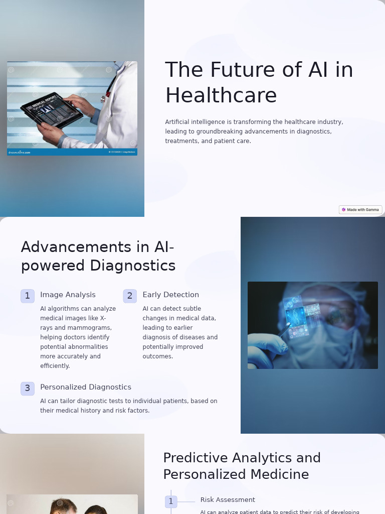 The Future of AI in Healthcare | PDF