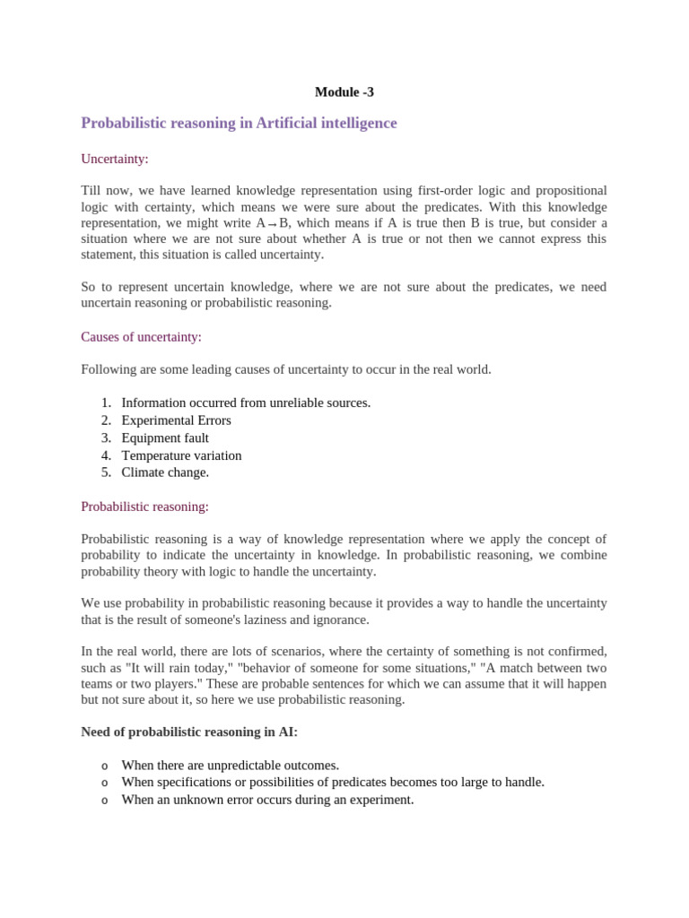 FAI Module 3@madhu | PDF