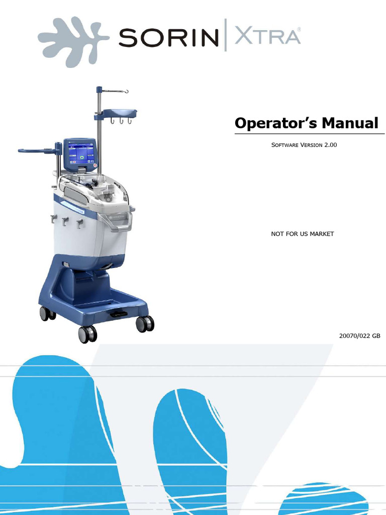 SORIN XTRA - Autotransfusion | PDF