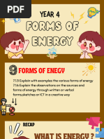 Lesson 16 Forms and Uses of Energy Grade 4 | PDF