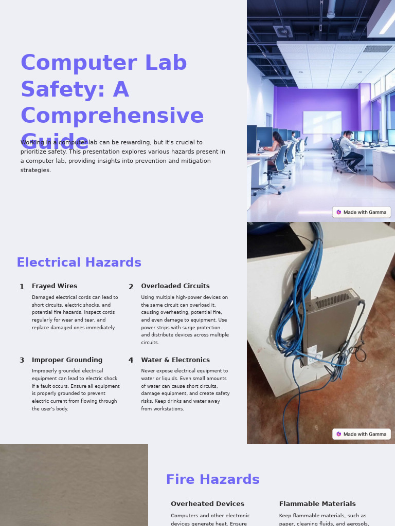Hazards in Comlab Group 3 | PDF
