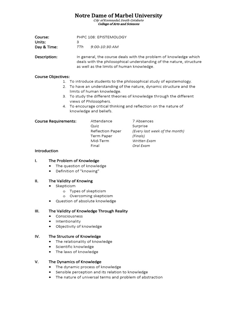 Outline of Study | PDF