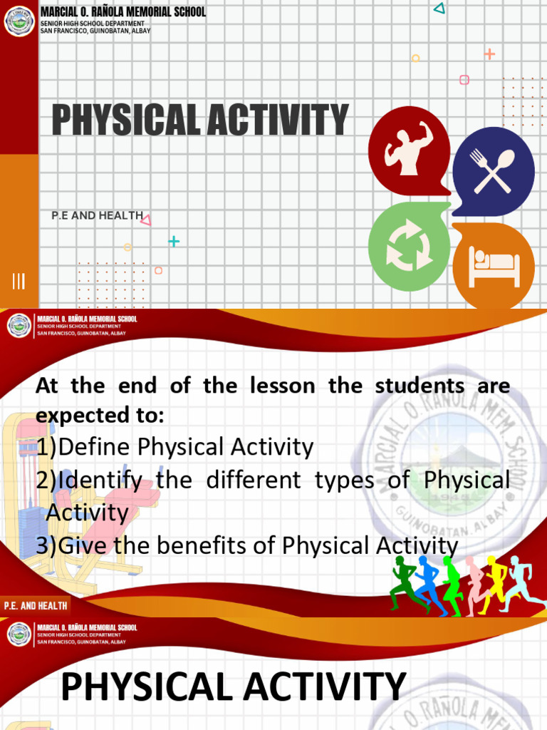 Lesson 2 Physical Activity | PDF