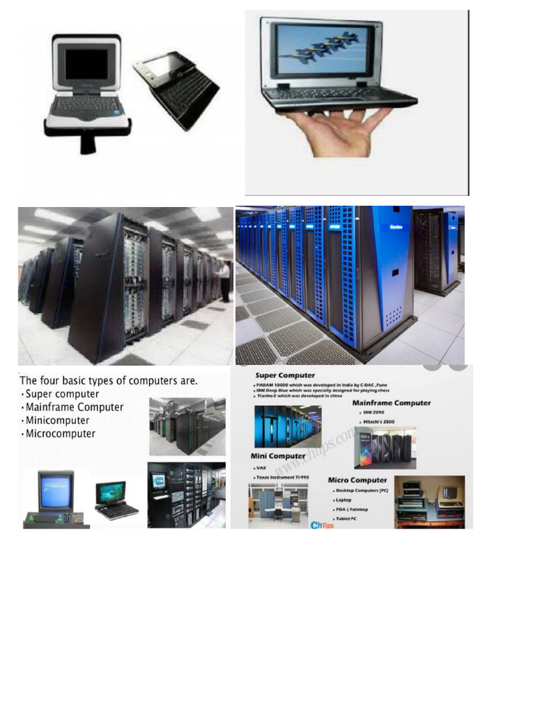 DIFFERENT TYPES OF COMPUTER | PDF