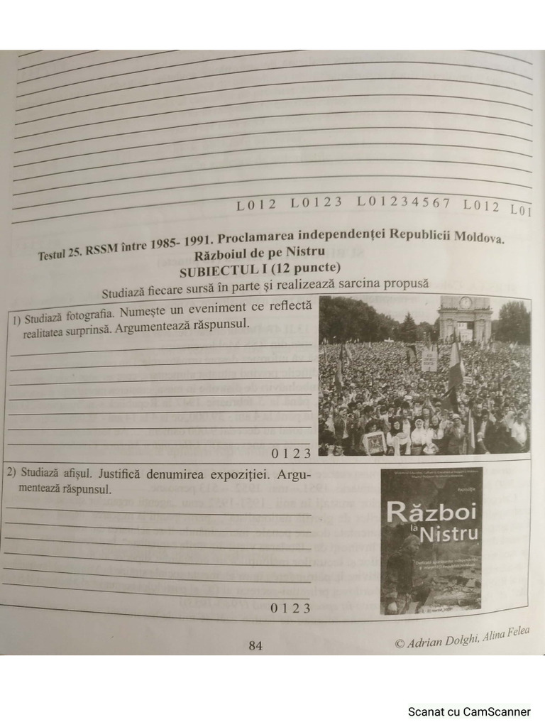 Test La Istorie. | PDF