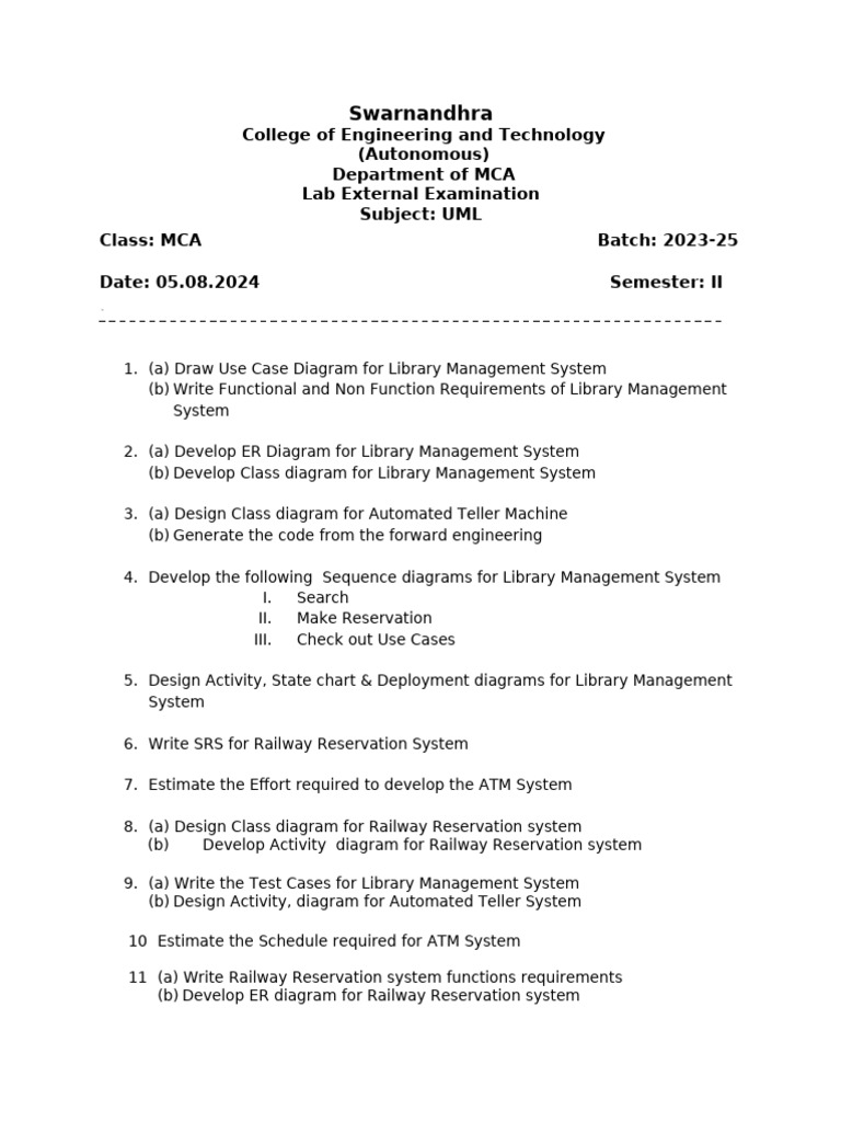 UML Lab-(05.08.24) | PDF