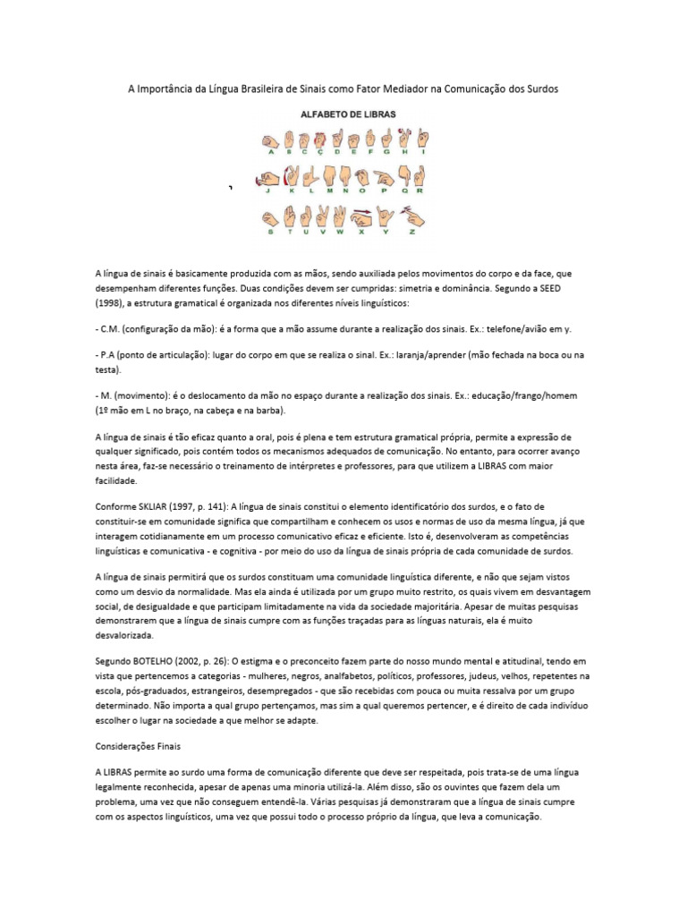 libras-texto[1] | PDF