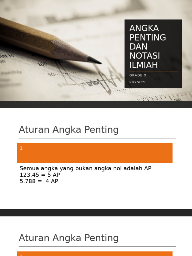 Angka Penting Dan Notasi Ilmiah | PDF