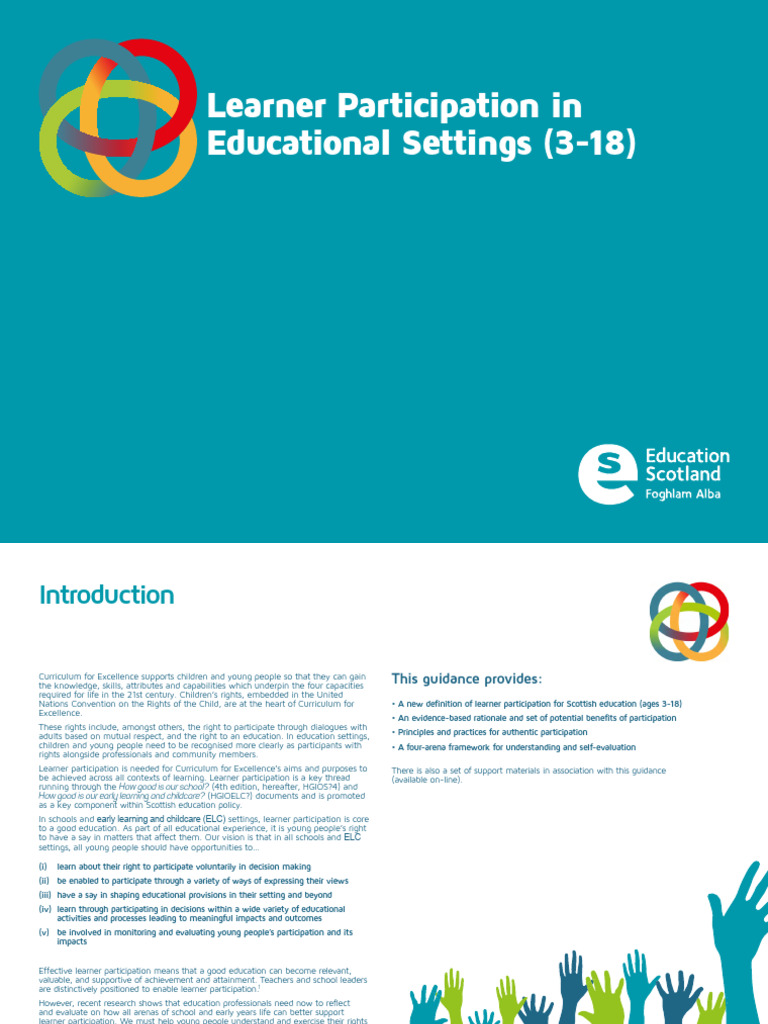 learner-participation-in-educational-settings-2023 | PDF