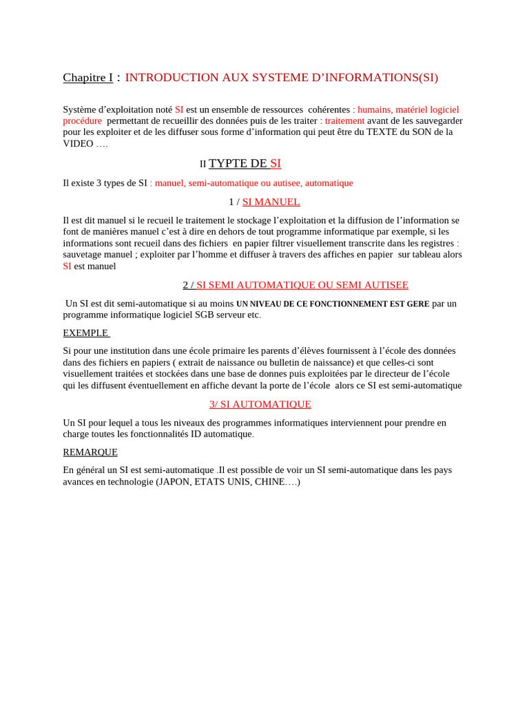 Chapitre 1 Merise | PDF