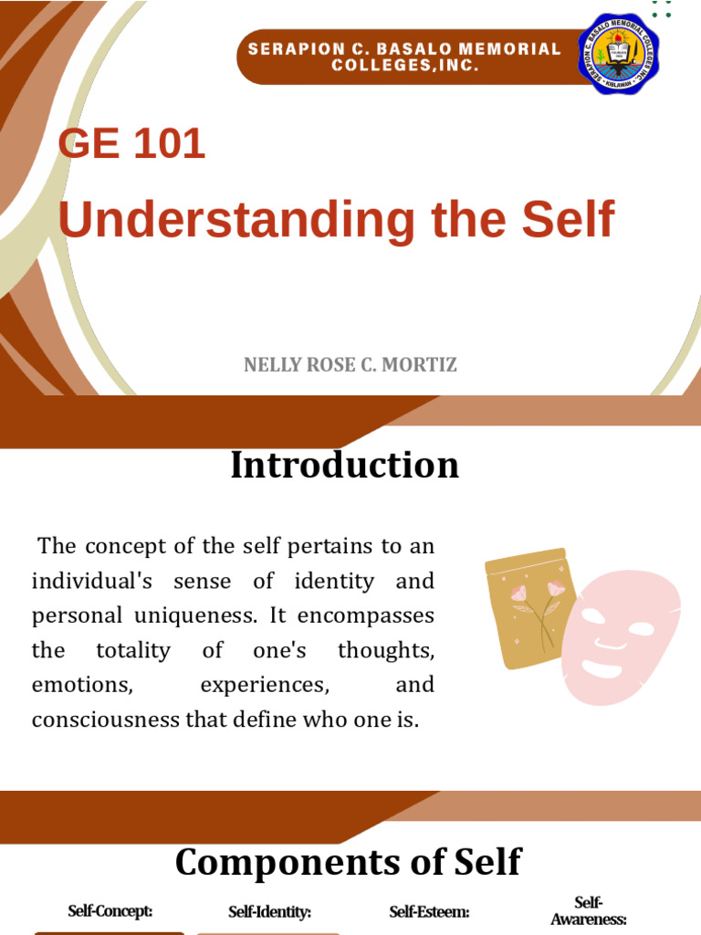 GE 101 The Self Philosophical Perspectives | PDF