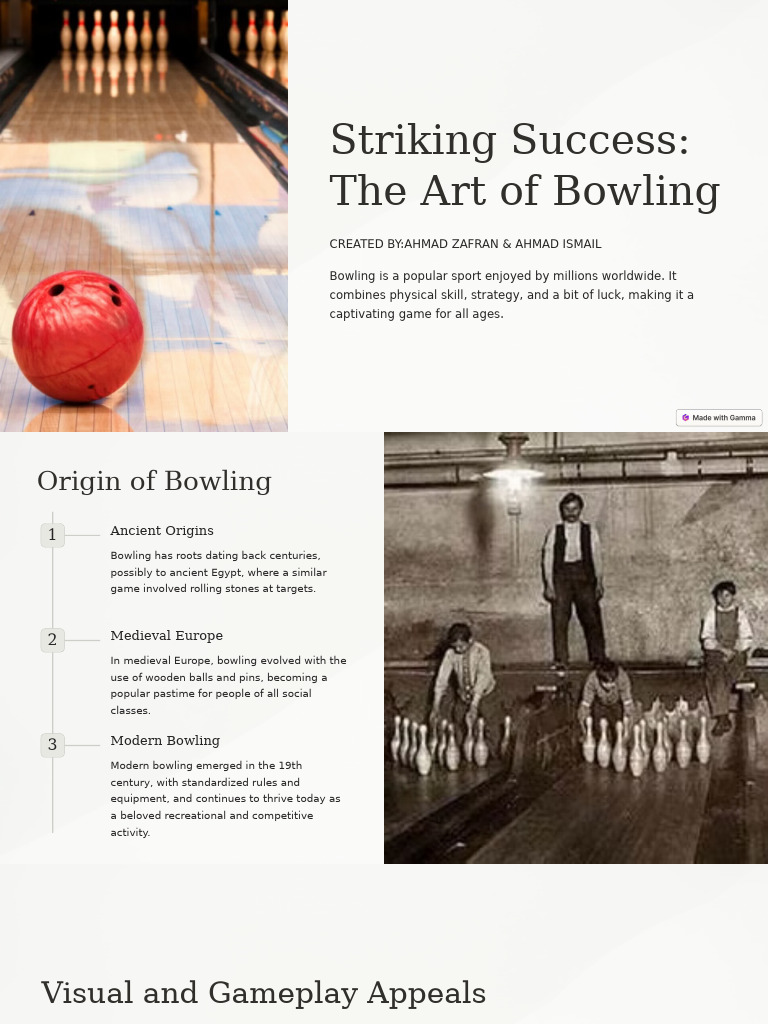 Striking Success The Art of Bowling | PDF