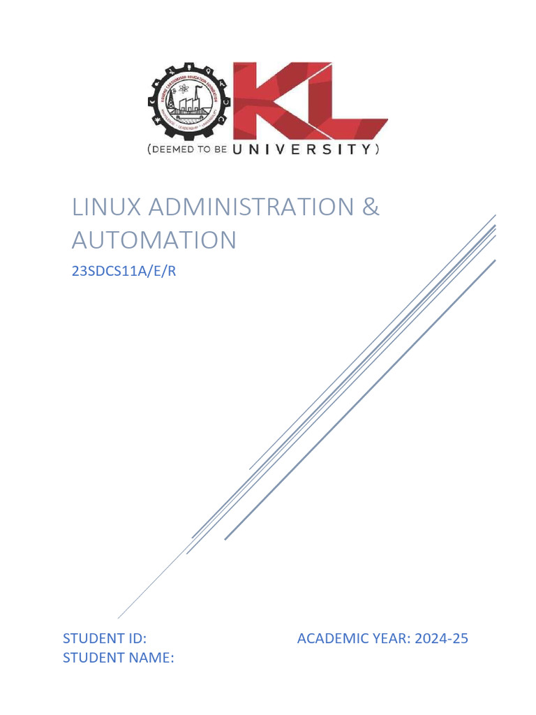 Linux Administration Practical Workbook-Final | PDF | Software | Computers
