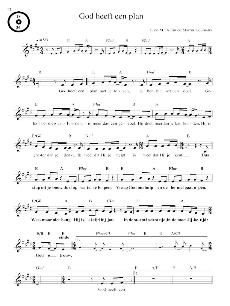 God heeft een plan-1 | PDF