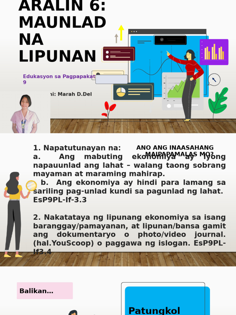 Aralin6-Maunlad Na Lipunan | PDF