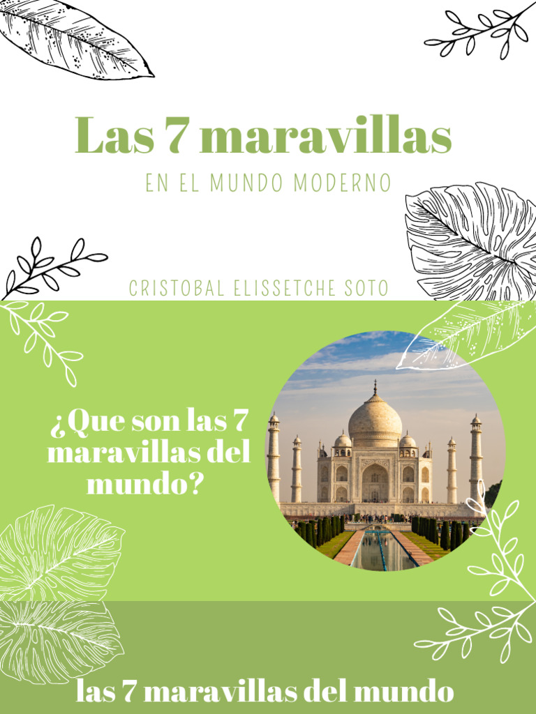 Las 7 Maravillas | PDF