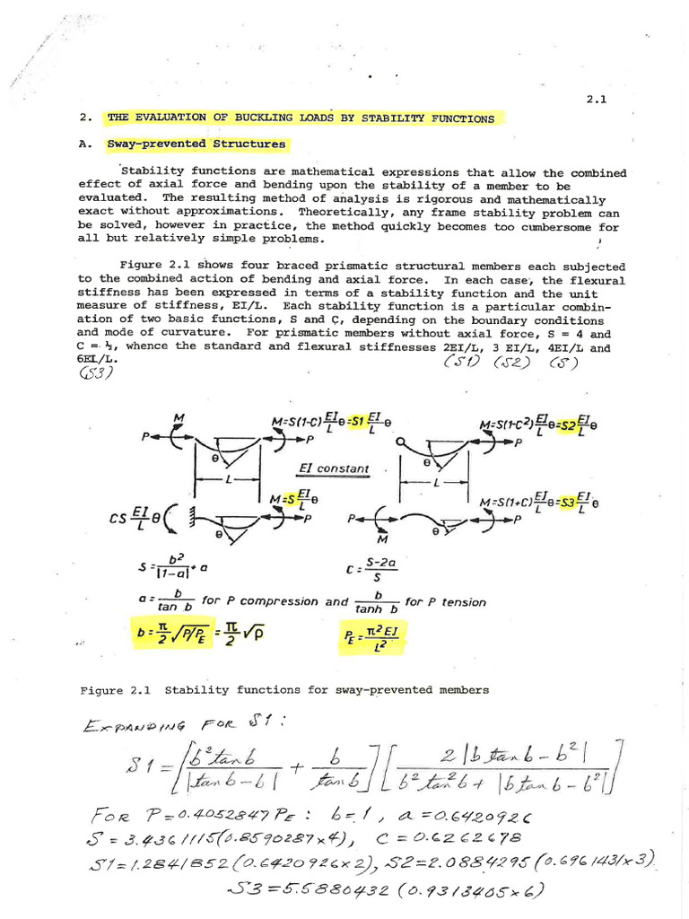 Elastic Critical Load | PDF
