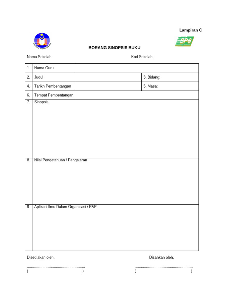 Sinopsis Buku Ilmiah Pdf