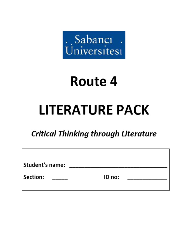 Literature Pack | PDF