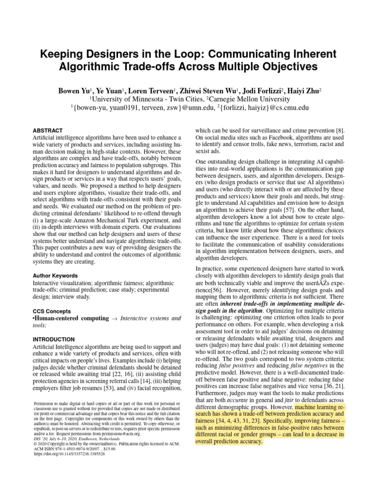 Keeping Designers in The Loop | PDF | Artificial Intelligence ...