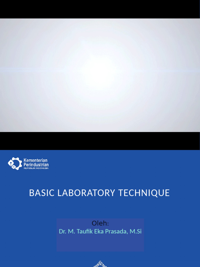 Presentasi Teknik Dasar Lab | PDF