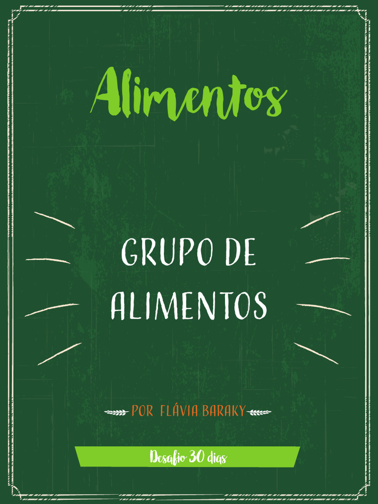 Grupo Alimentar | PDF