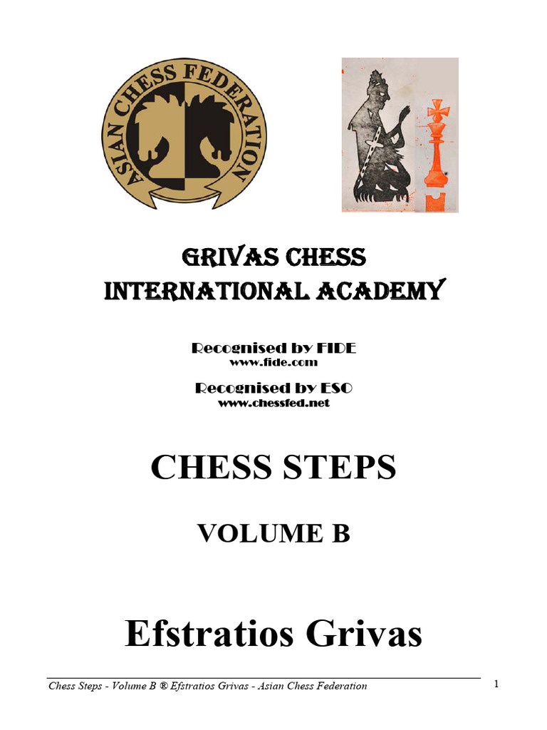 Grivas Academy - Chess Steps - Volume B - ACF - Book | PDF