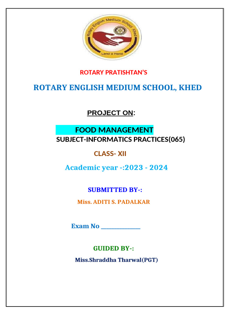 Xii Project Certificates Pdf