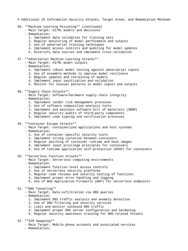 Information Security Best Practices Attack | PDF Information Security Best Practices Attack | PDF