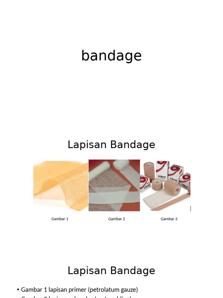 Bandage | PDF