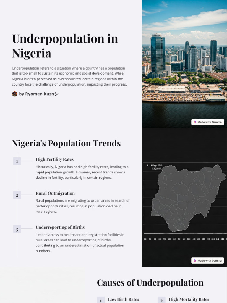 Underpopulation-in-Nigeria | PDF