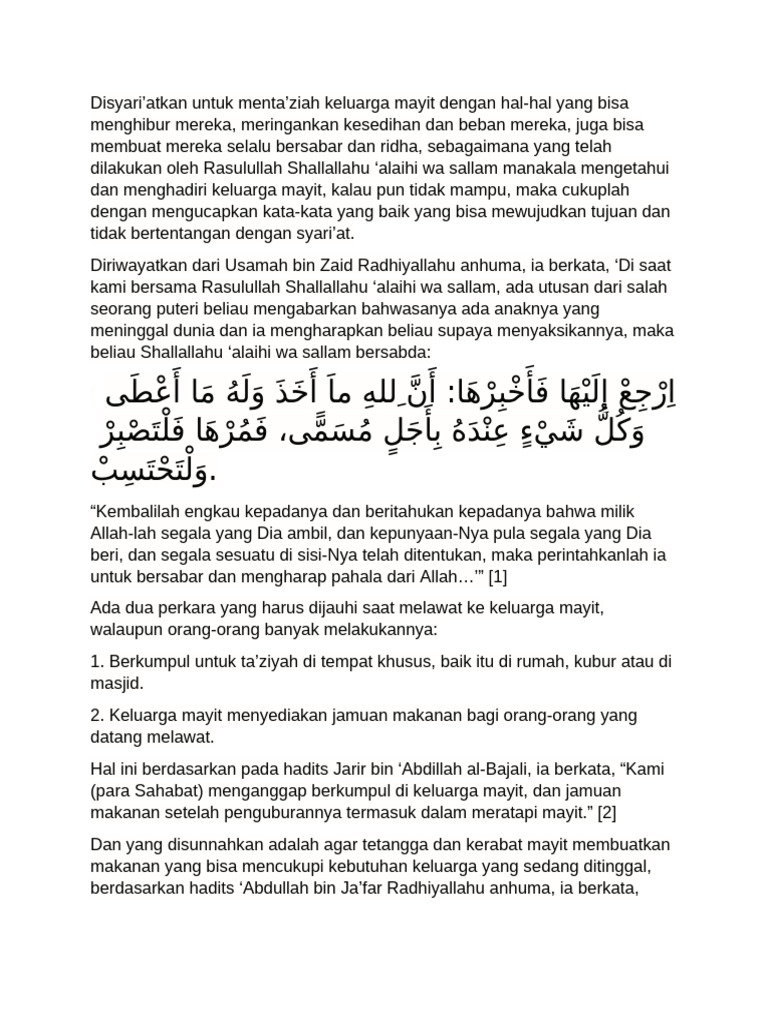 Taziyah Ziarah Kubr | PDF