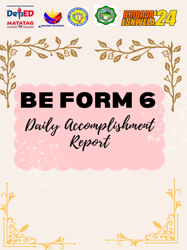 Brigada Accomplishment Report | PDF