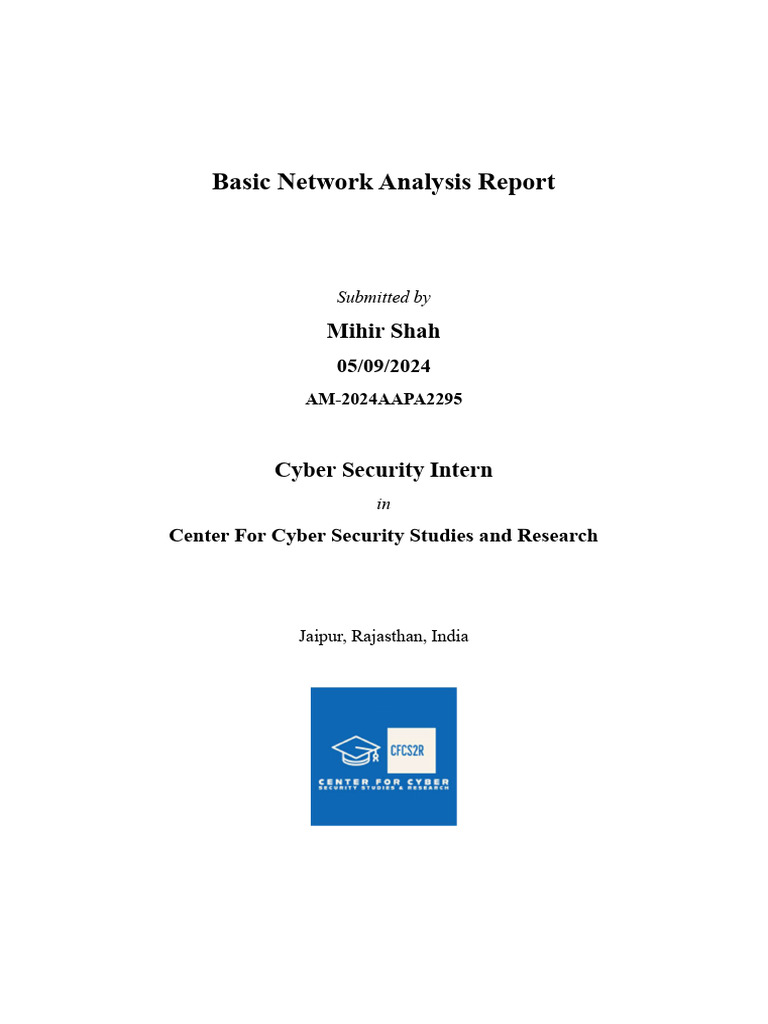 Task 1 VA Report | PDF