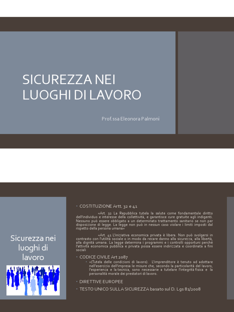 Sicurezza | PDF