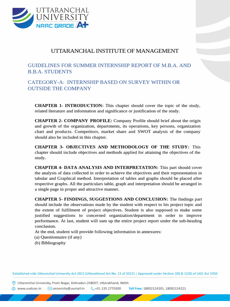 SIP Guidelines | PDF