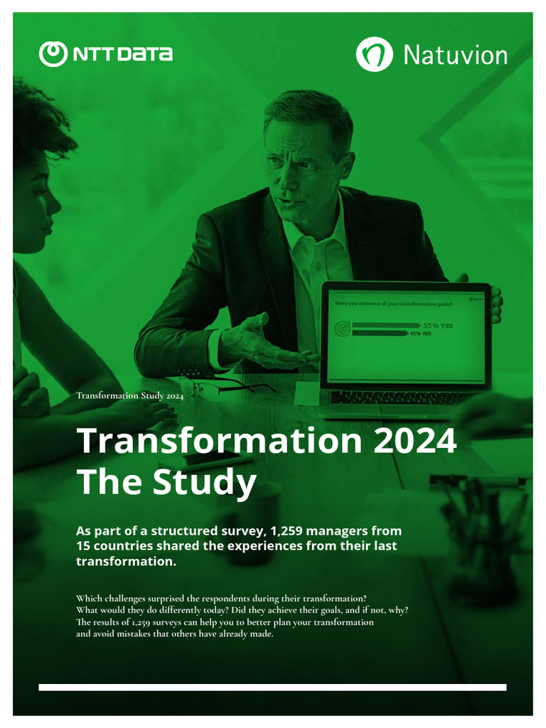 Transformation 2024 The Study | PDF | Turnover (Employment) | Mergers ...