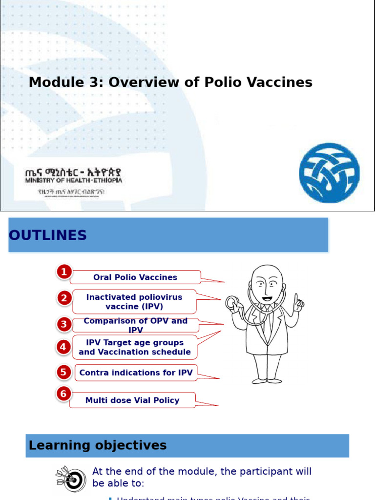 Module 3 Overview of Polio Vaccine | PDF