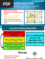 Directions Using a 16-Point Compass | PDF
