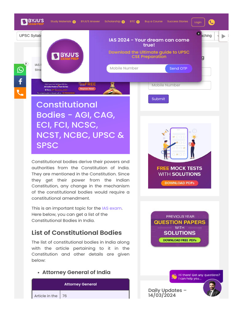 Byjus Com Free Dhdo | PDF | Government Of India