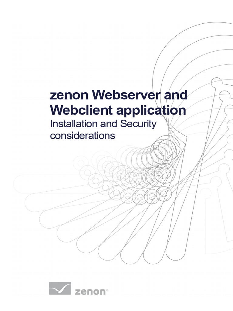 Zenon Webserver and Webclient Application | PDF