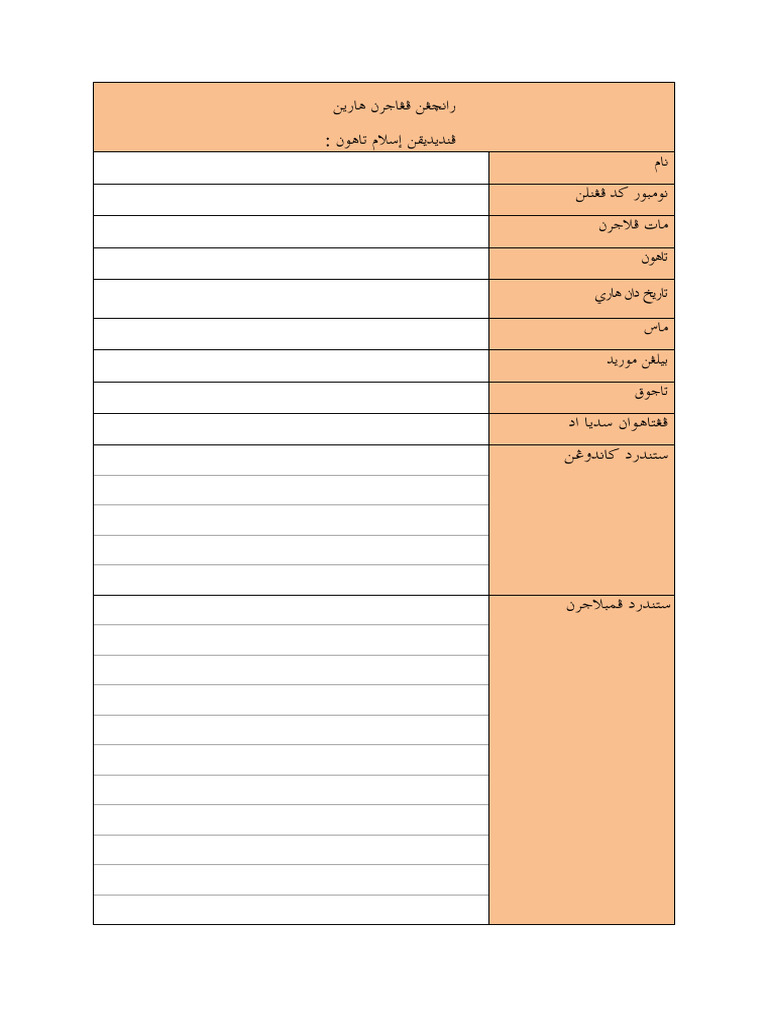 Template RPH Pai | PDF