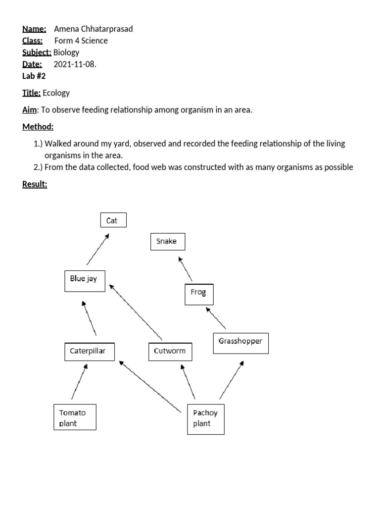 Bio Lab #2 | PDF