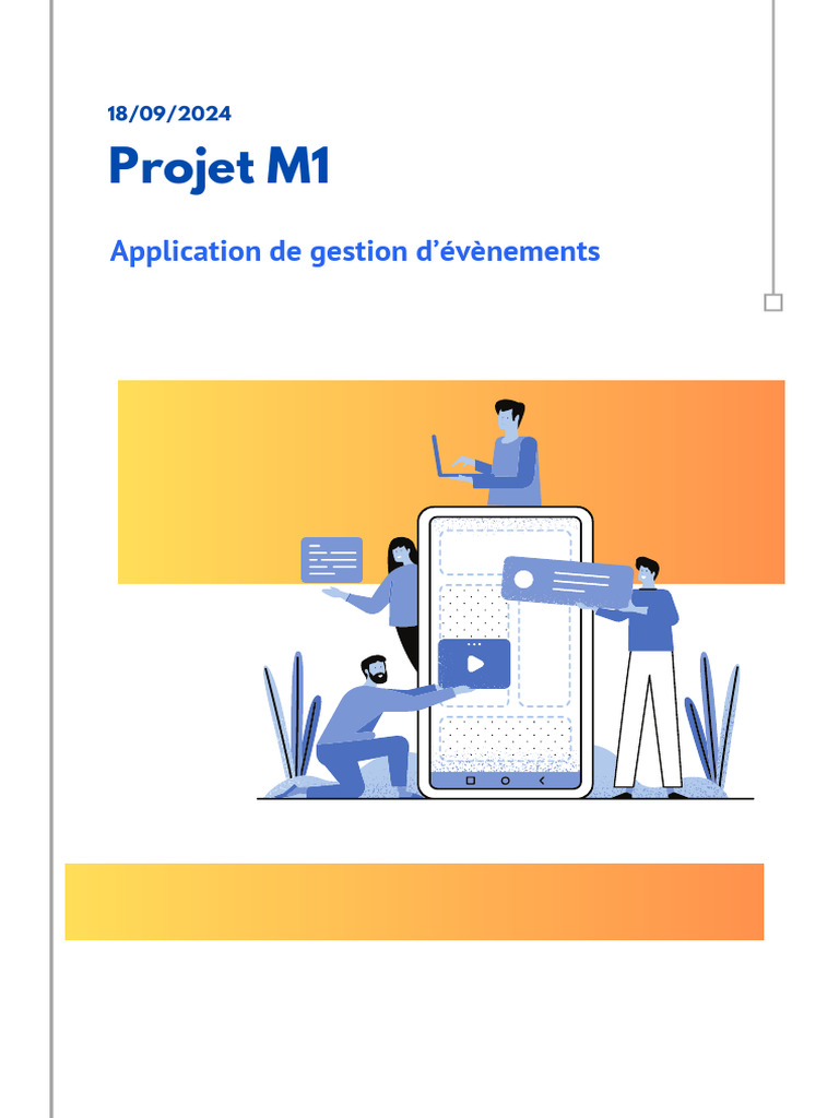 M1 Gestion Evenements | PDF